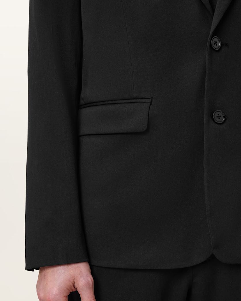 Bay Slim Fit Blazer Black | ALLSAINTS
